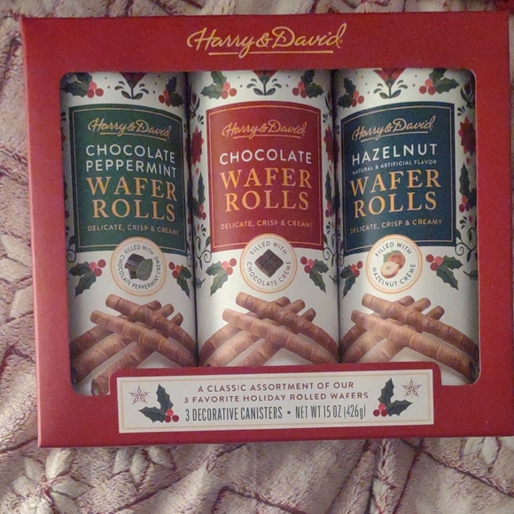 Harry & David | Holiday | Harry David Holiday Wafer Rolls Trio | Poshmark